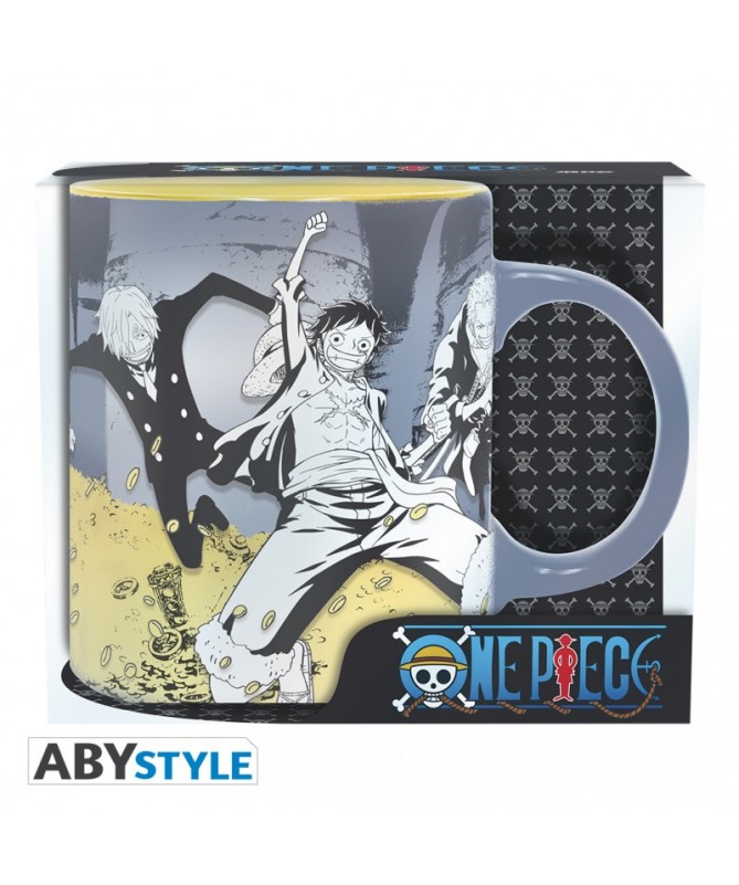 ONE PIECE TAZA 320 ml LUFFY & TREA
