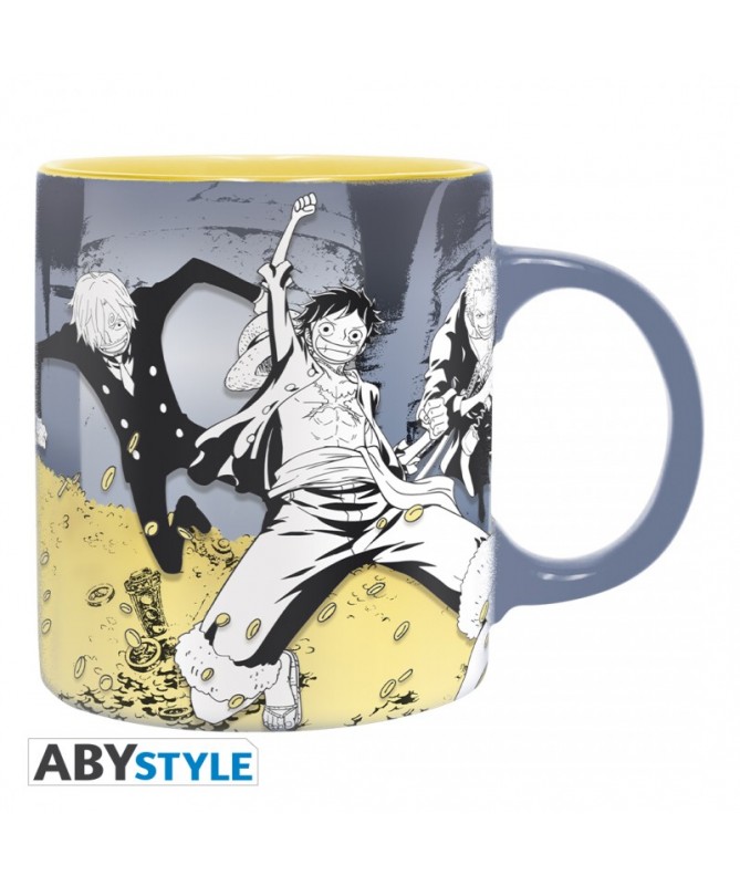 ONE PIECE TAZA 320 ml LUFFY & TREA